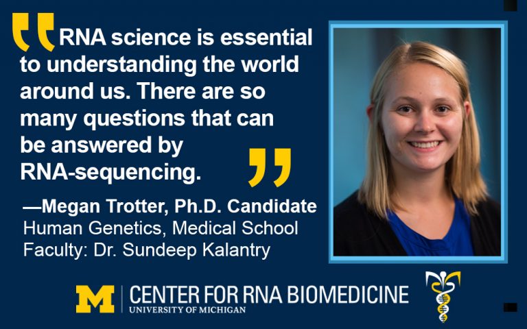 Featured Researcher - Megan Trotter, Ph.D. Candidate - Center for RNA ...
