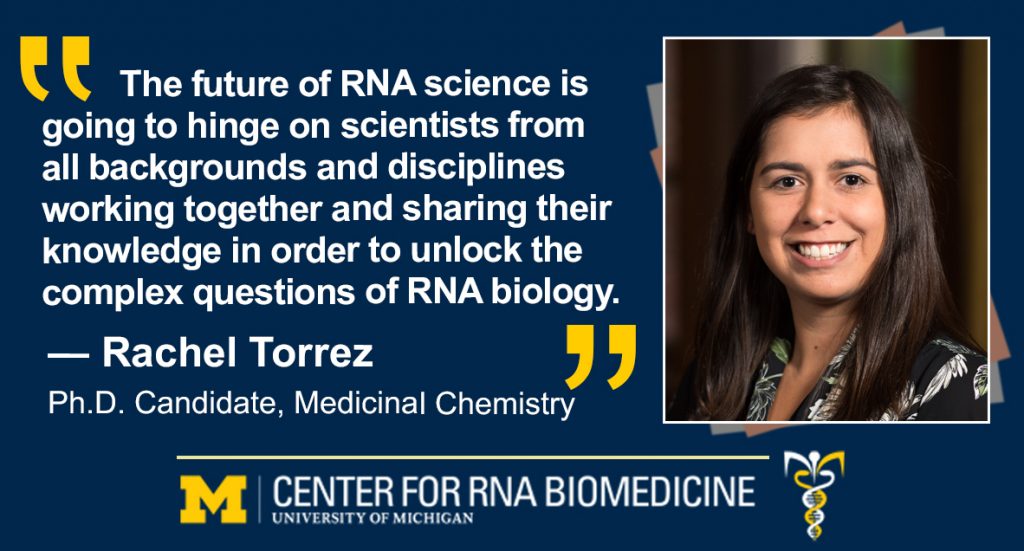 RNA Featured Researcher - Rachel Torrez, Medicinal Chemistry - Center ...