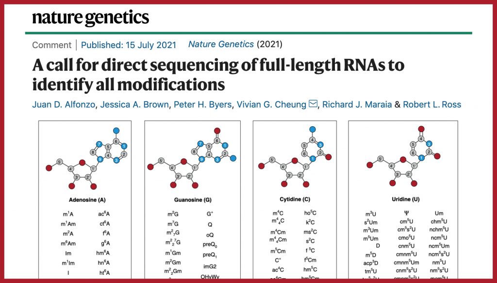 A call for direct sequencing of full-length RNAs to identify all ...