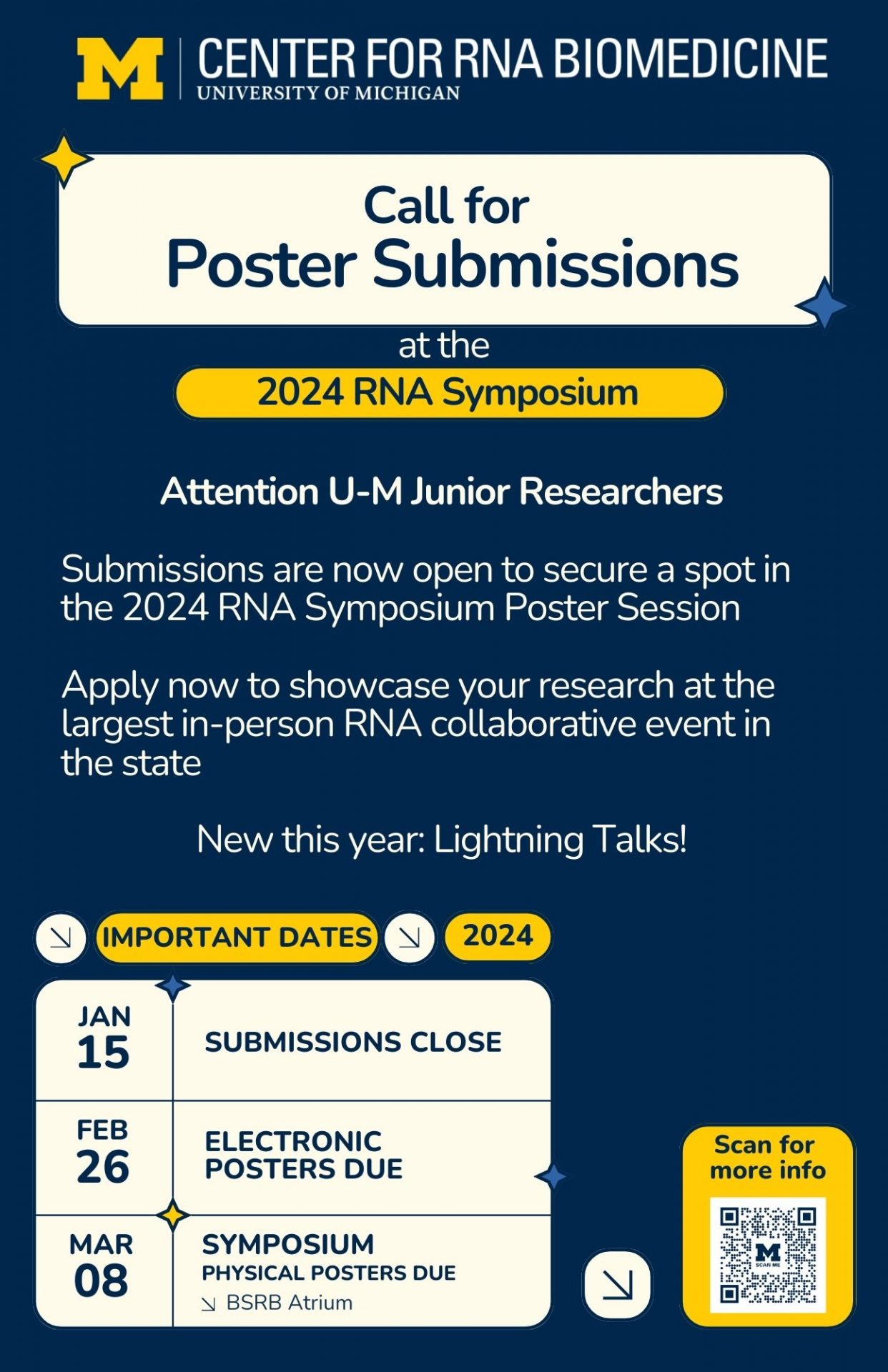 Poster Session || 8th Annual Symposium - Center for RNA Biomedicine