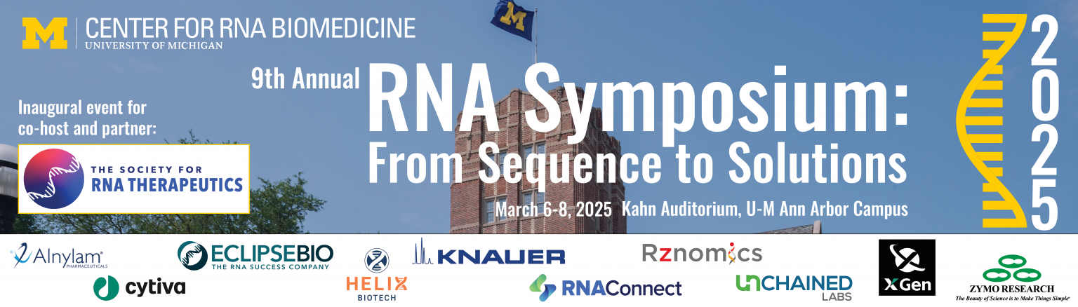 2025 RNA Symposium Hub - Center for RNA Biomedicine